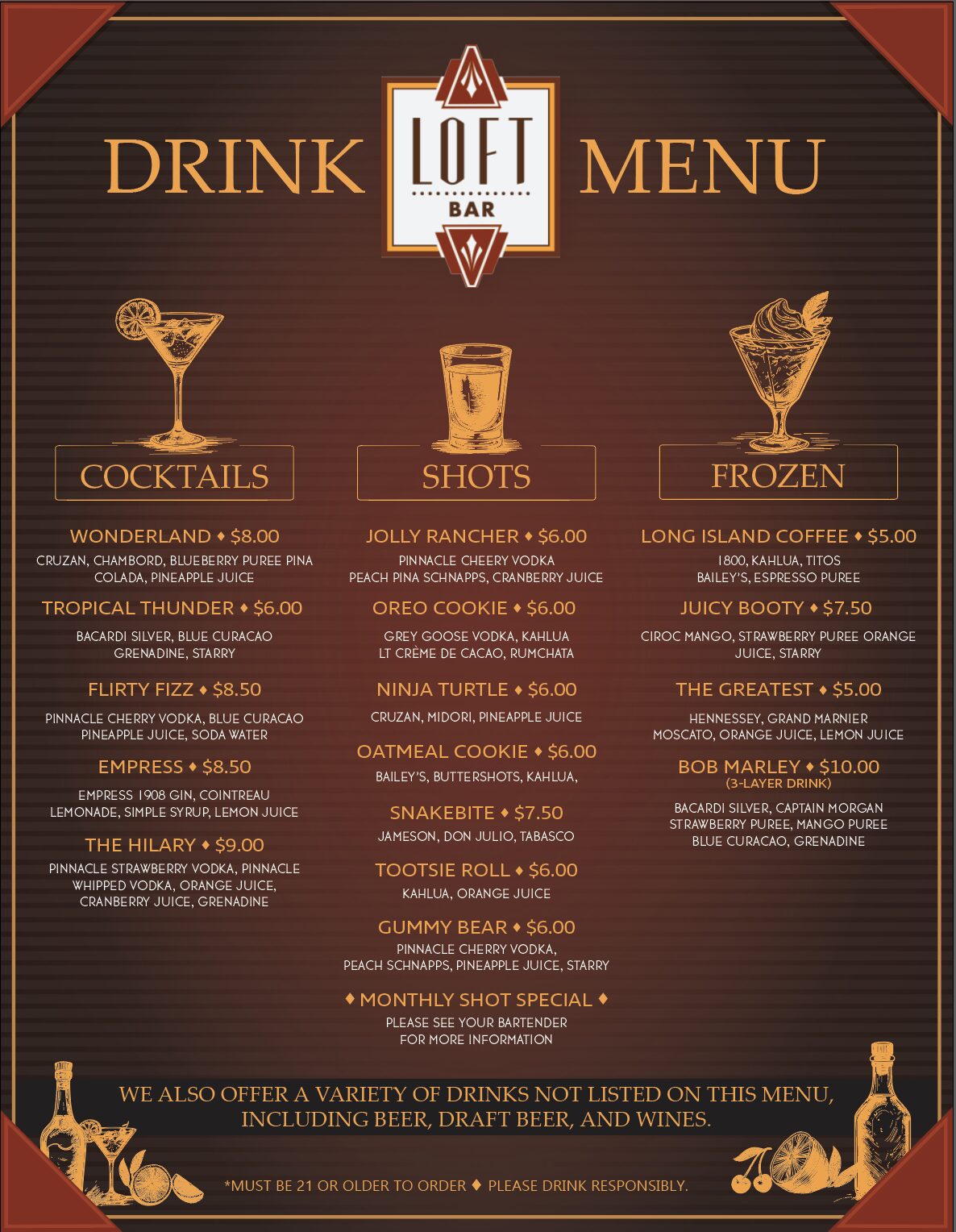 Loft Bar in Lawton, OK | Apache Casino Hotel
